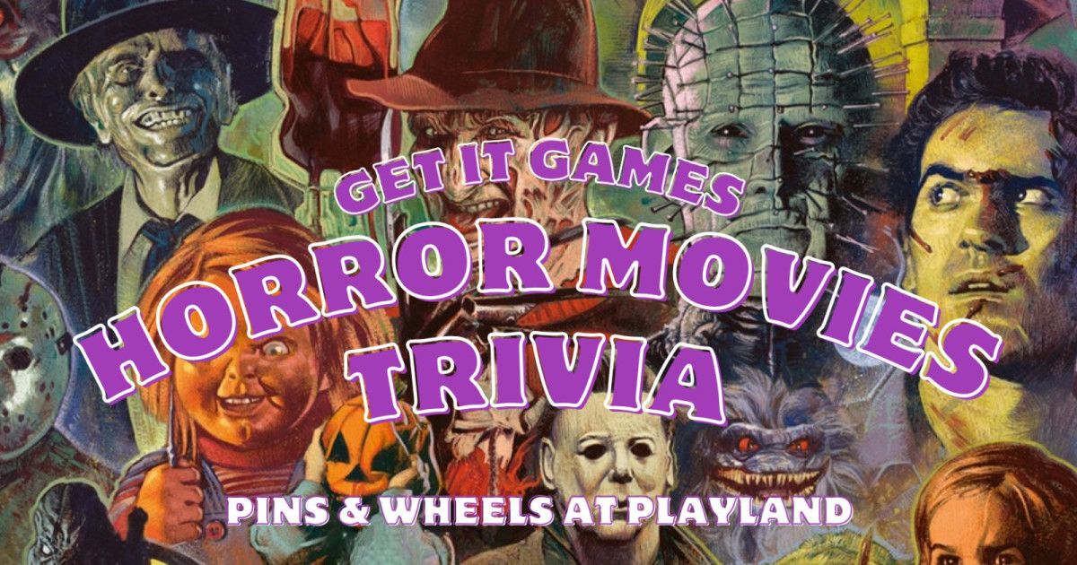 Horror Movies Trivia in Austin at Pins & Wheels At Playland