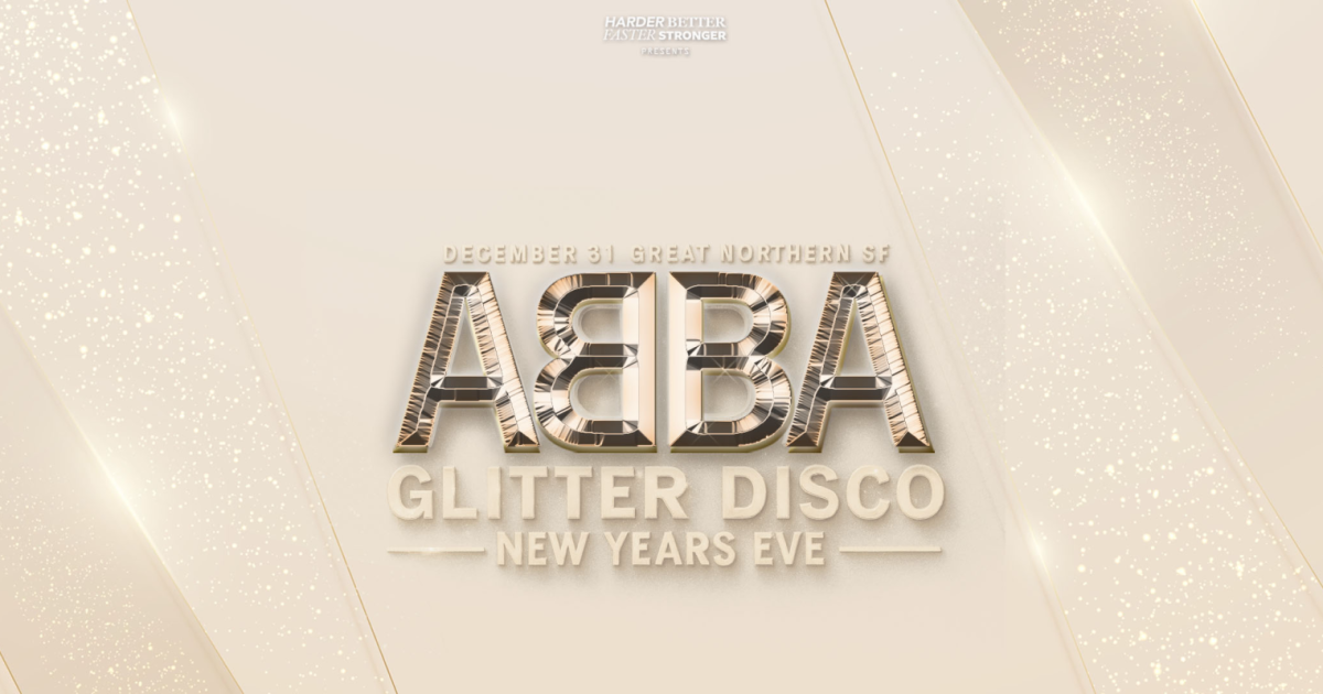 Dancing Queen ABBA Glitter Disco NYE Extravaganza in San