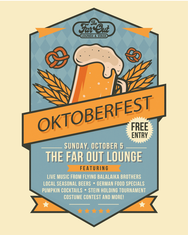 Oktoberfest w/ The Flying Balalaika Brothers, Local Seasonal