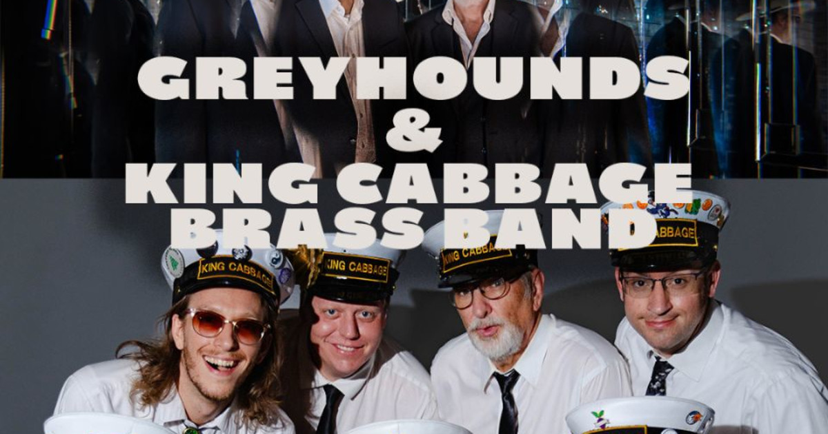 Flyover After Party: Greyhounds, King Cabbage Brass Band in St.