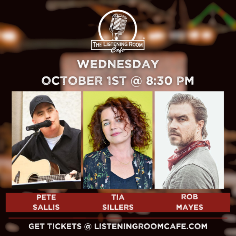 Pete Sallis, Tia Sillers, & Rob Mayes in Nashville at The