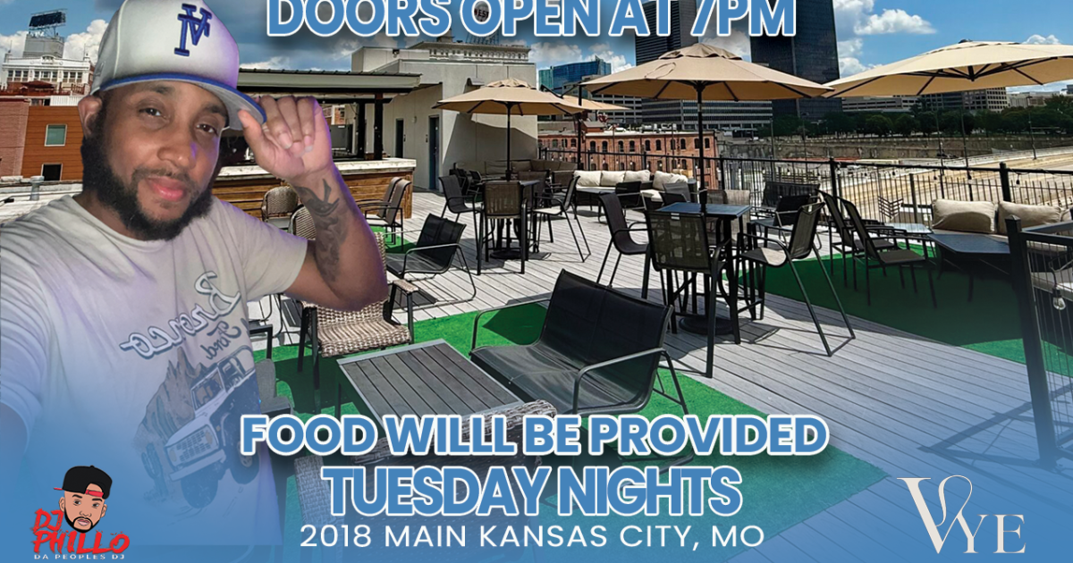 Line Dancing On The Rooftop in Kansas City at Vye Cocktail Lounge