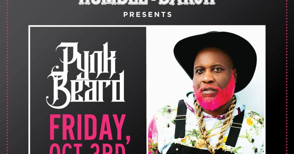 Pynk Beard Returns LIVE @ Humble Baron – Oct 3! in Shelbyville at