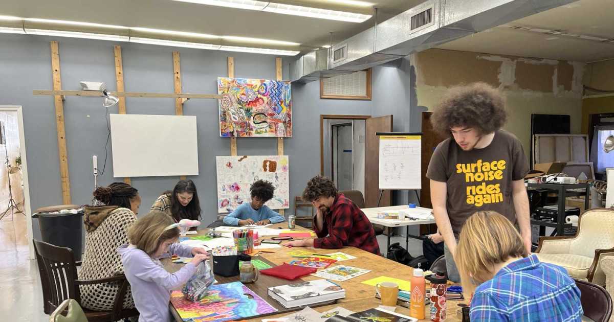 Community Drawing Lab in Louisville at Belmar Studio Arts