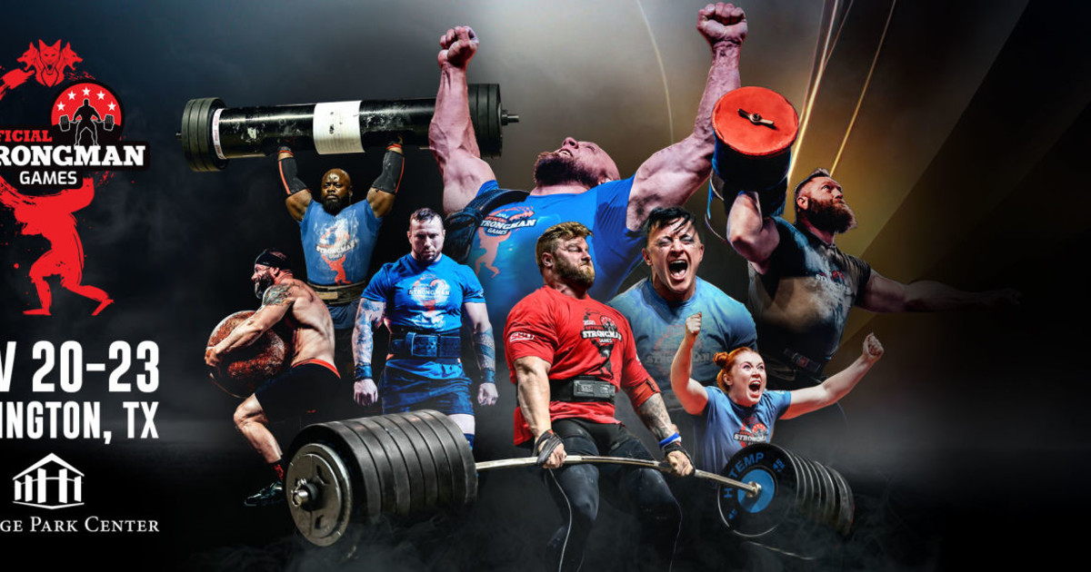 Official Strongman Games World Finals in Arlington at College