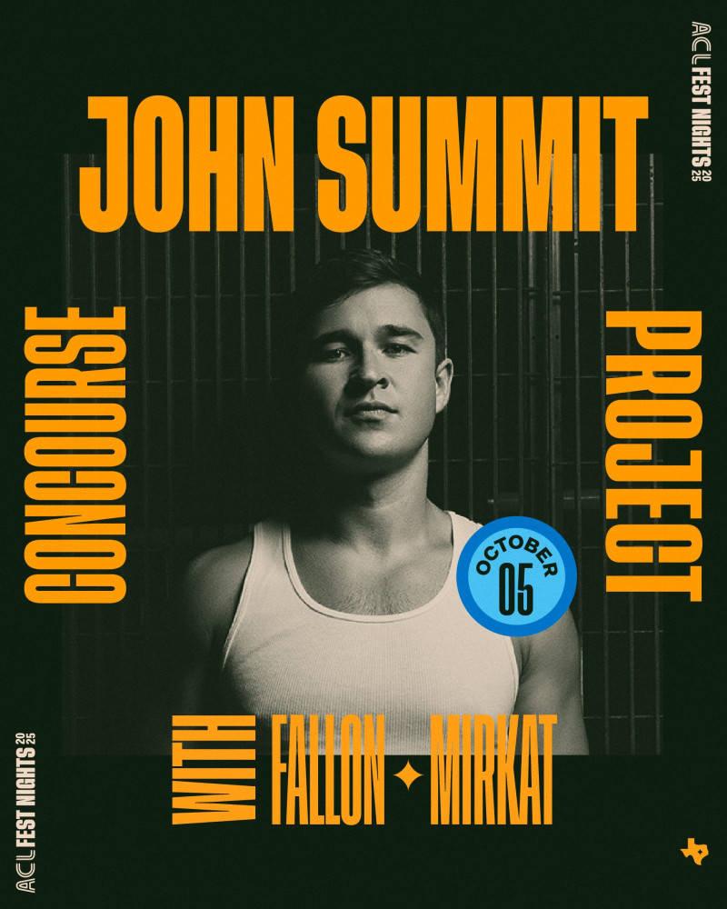 Official 2025 ACL Fest Nights: John Summit in Austin at The