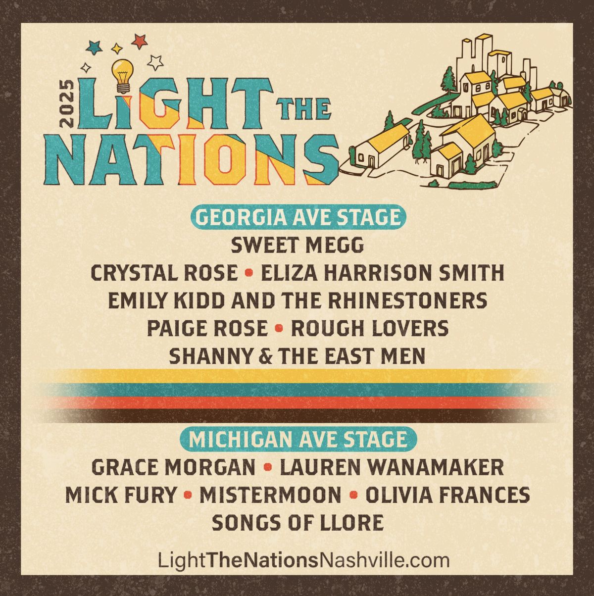 Light The Nations in Nashville at Light The Nations