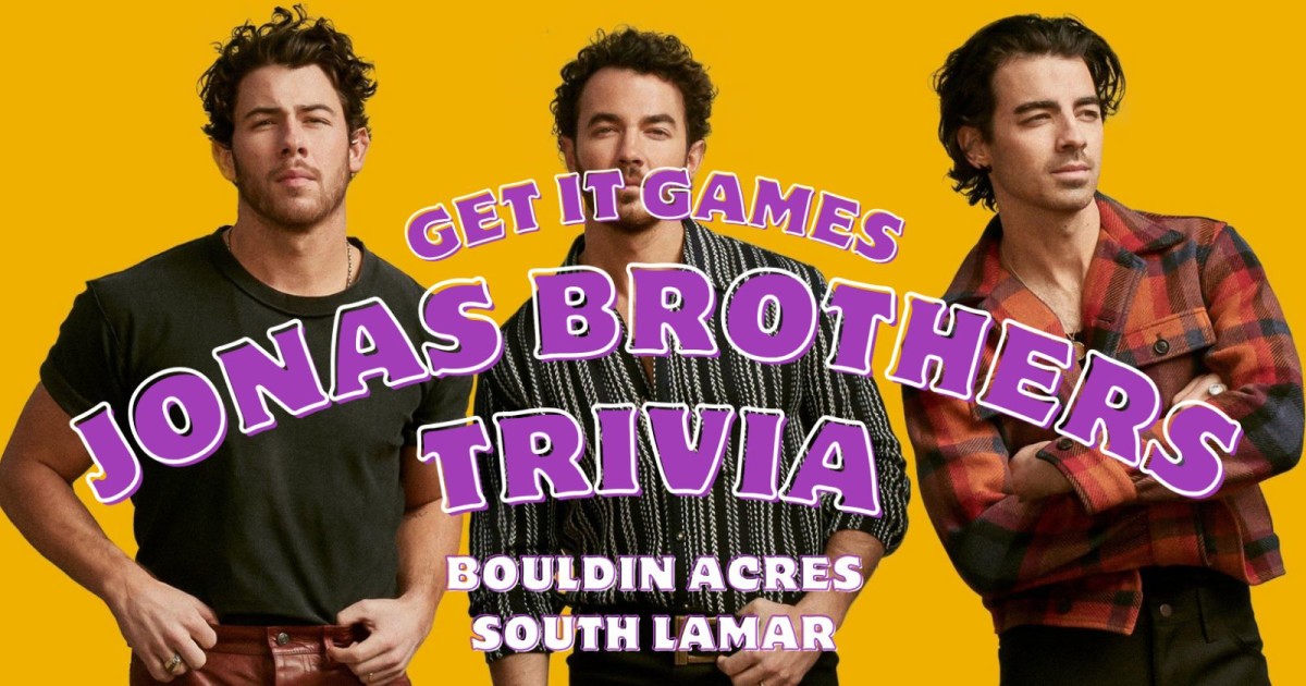 Jonas Brothers Trivia in Austin at Bouldin Acres