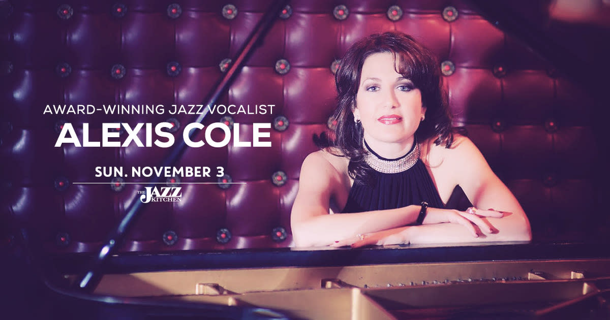 Alexis Cole- Jazz Vocalist in Indianapolis at The Jazz Kitchen