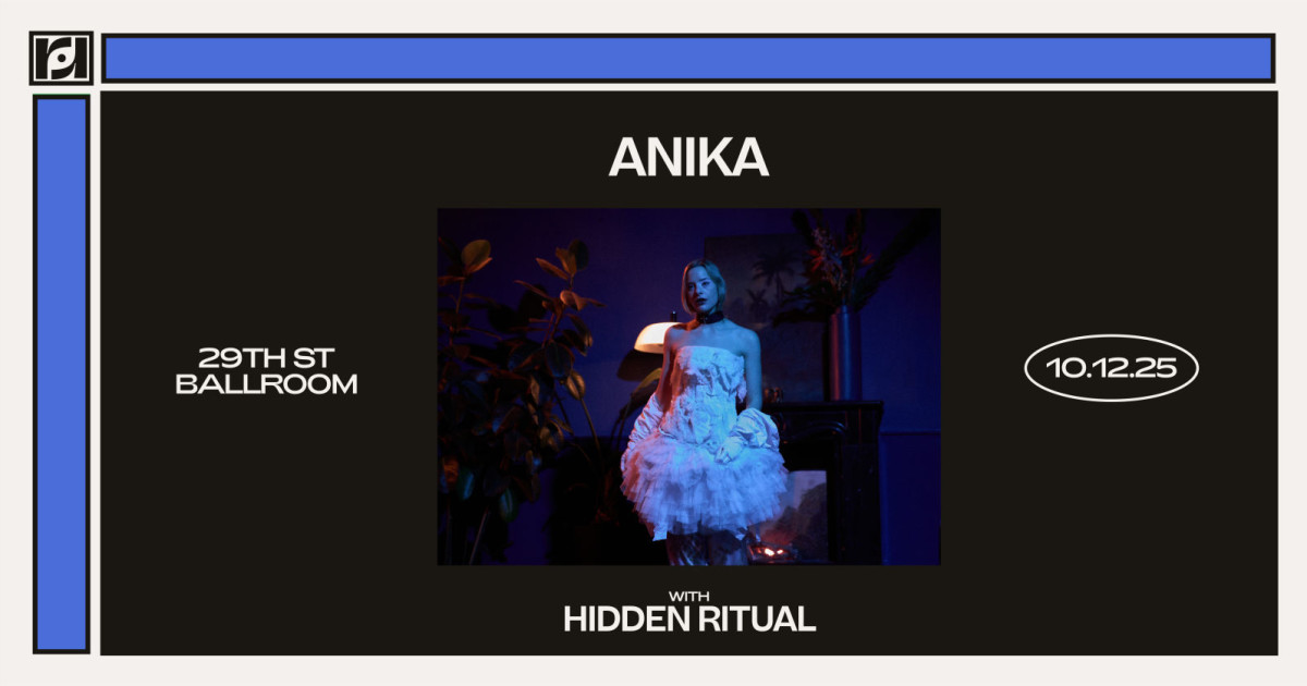 Anika w/ Hidden Ritual in Austin at 29th Street Ballroom