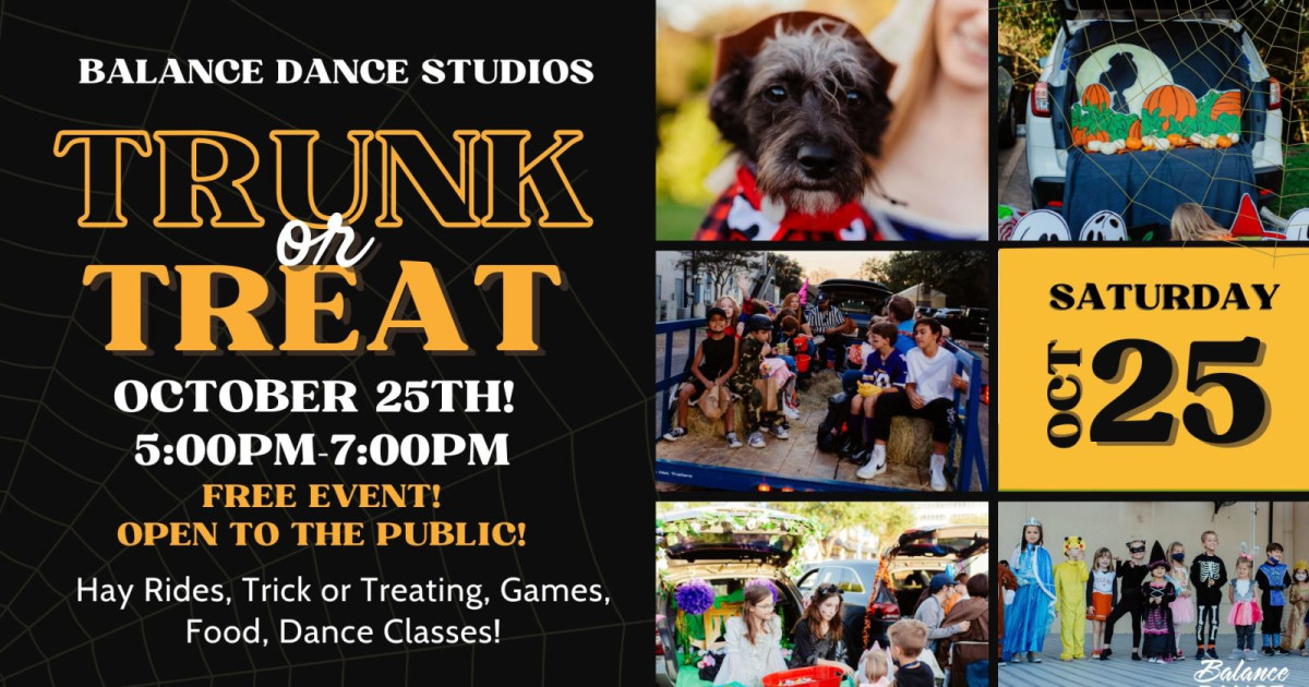 Trunk or Treat! in Austin at Balance Dance Studios