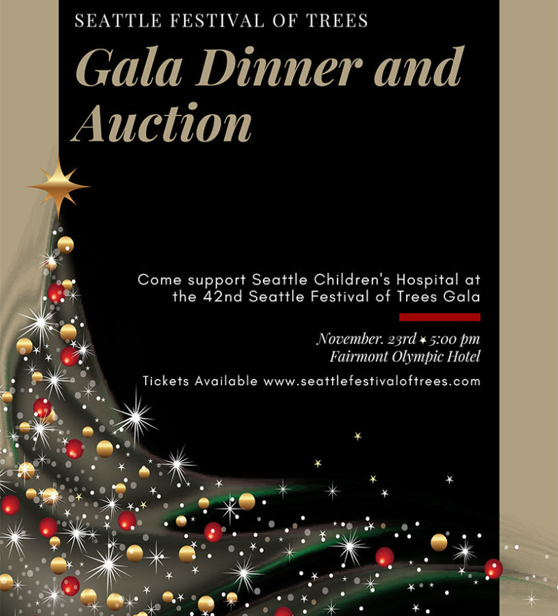 Seattle Festival of Trees Gala Dinner and Auction in Seattle at