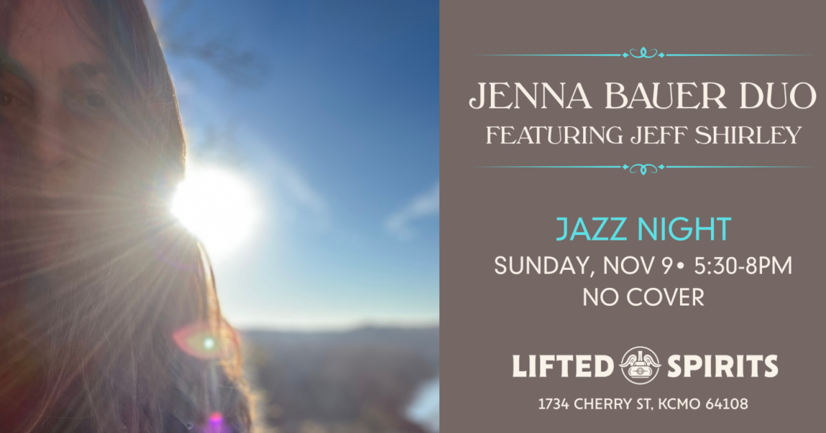 Jazz Night with Jenna Bauer Duo in Kansas City at Lifted Spirits