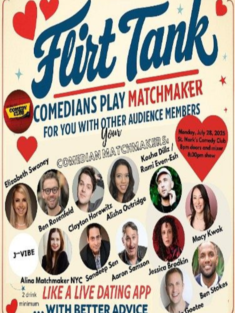 Flirt Live Dating Tech Show | Brooklyn Vegan NYC Shows