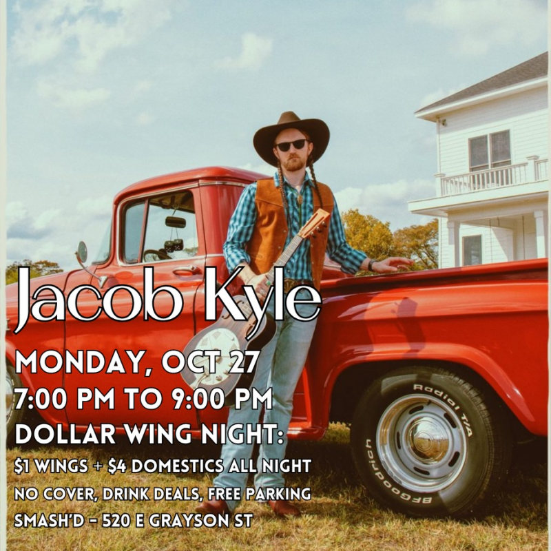 Jacob Kyle in San Antonio at Smash'd