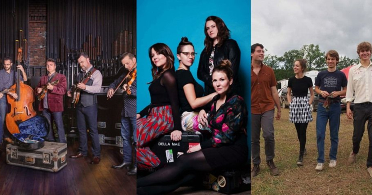 Back Porch Bluegrass w. The Travelin' Mccourys, Della Mae