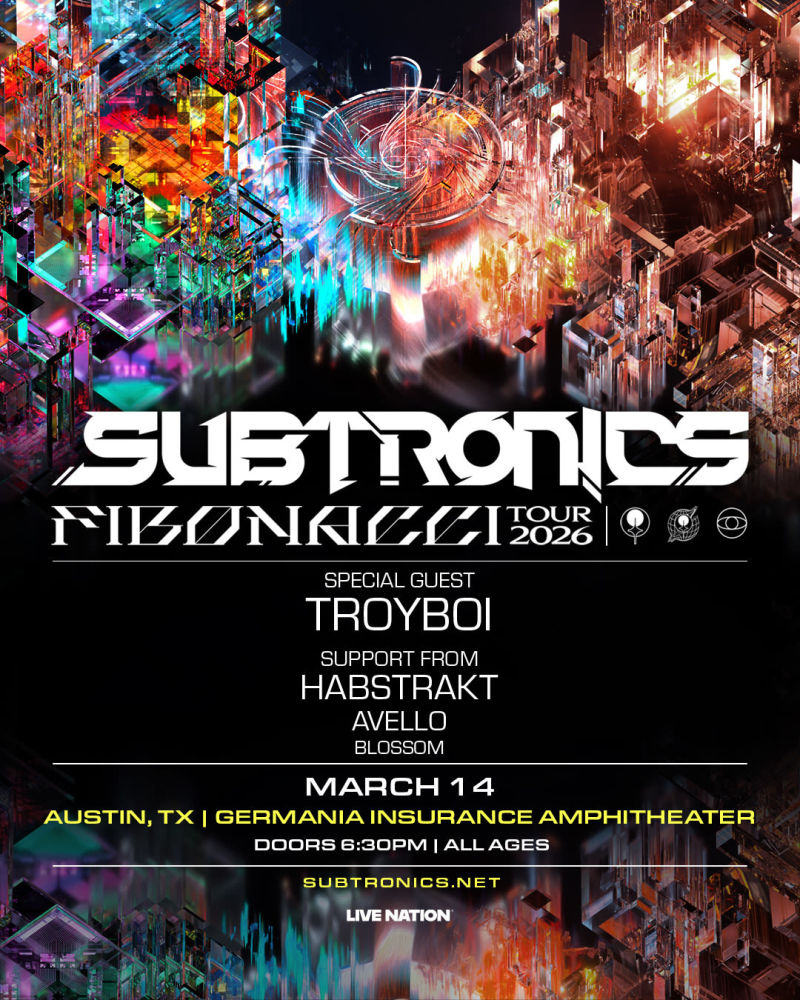 Subtronics: Fibonacci Tour in Austin at Germania Insurance