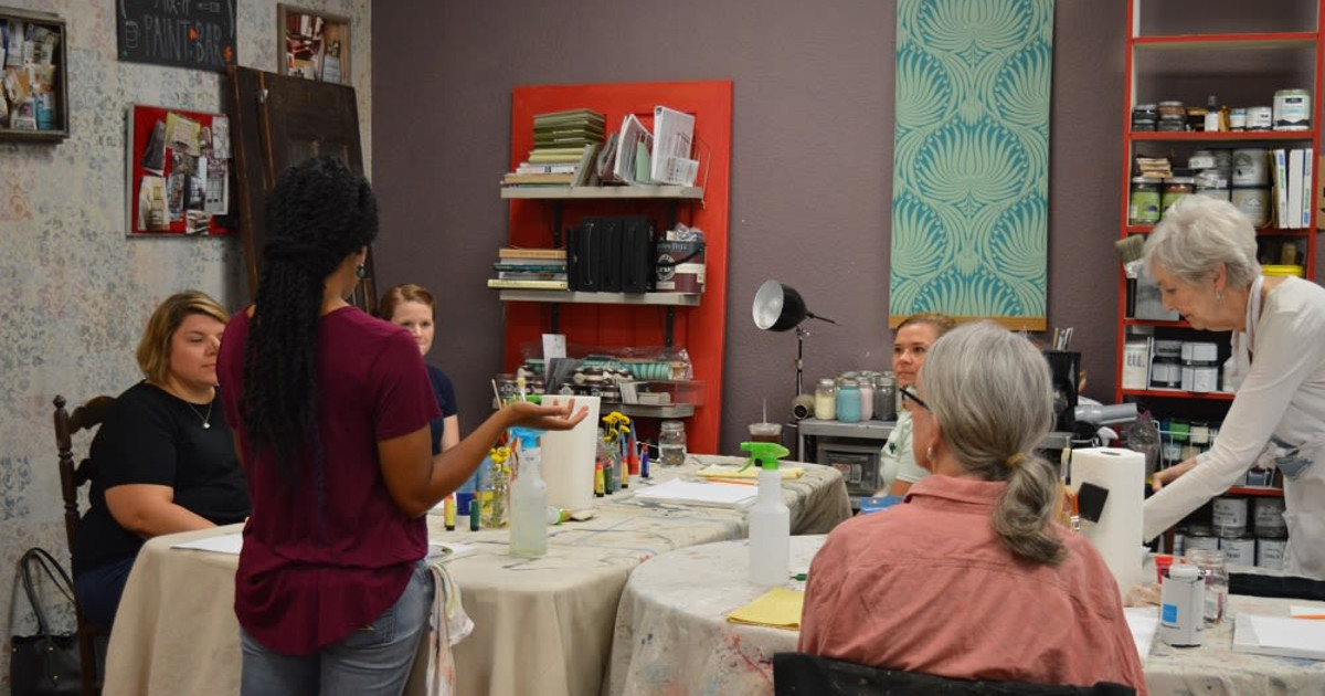 Abstract Process Painting Workshop (With Arielle Austin) in