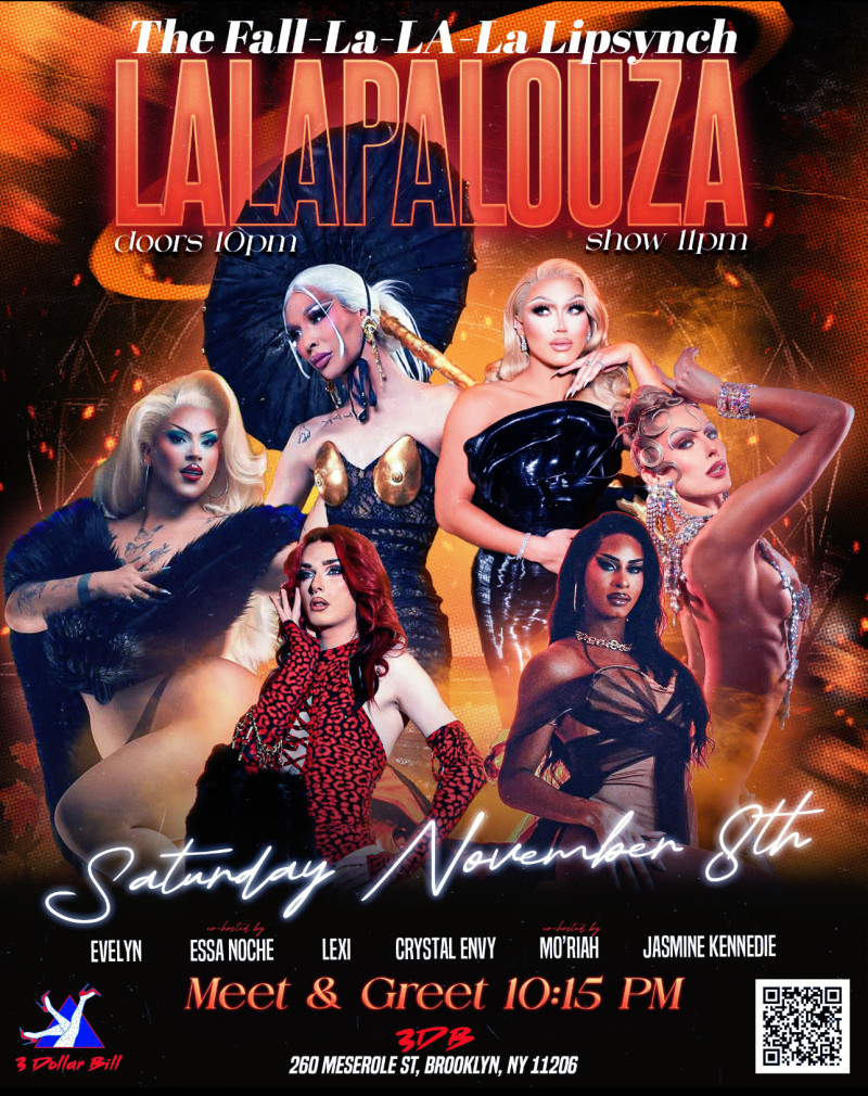 The Fall-La-La-La Lipsynch Lalapalouza in Brooklyn at 3 Dollar