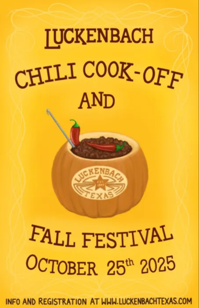 Fall Festival & Chili Cook-Off in Fredericksburg at Luckenbach,