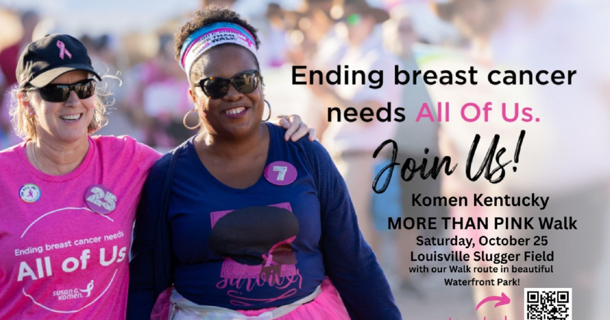 Komen Kentucky MORE THAN PINK Walk in Louisville at Waterfront