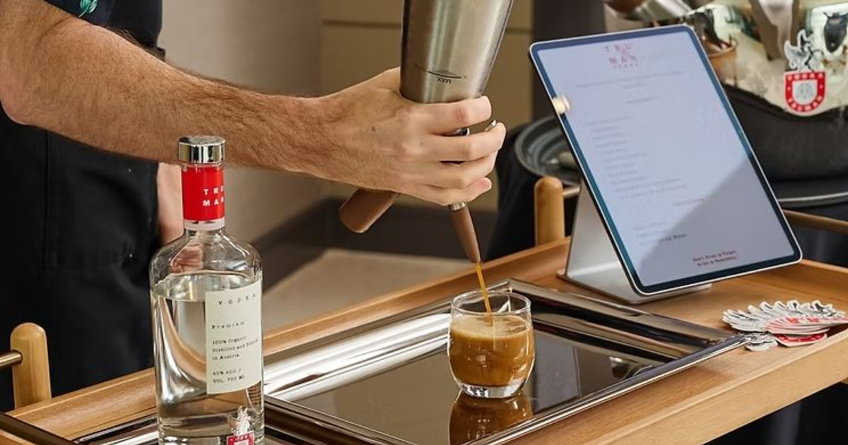 Cima’s Cocktail Spotlight: Tableside Espresso Martinis in