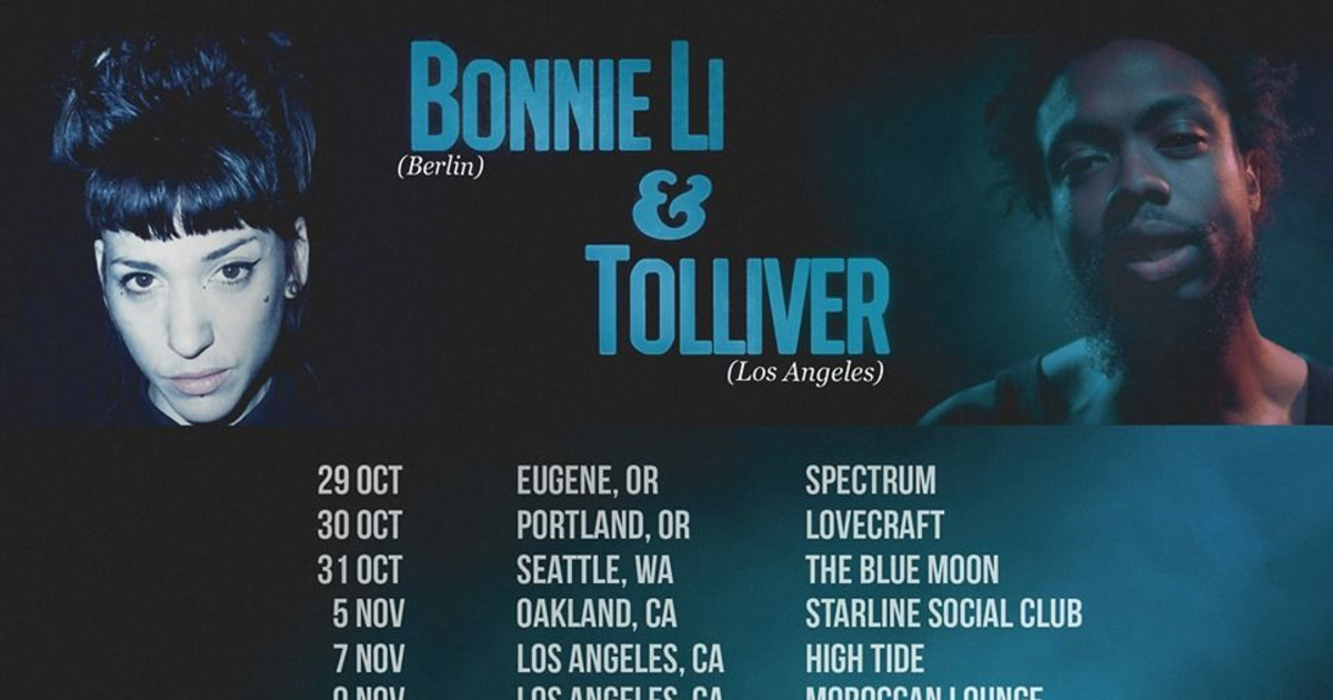 Bonnie Li & Tolliver Usa West Coast Tour in Seattle at The Blue Moon