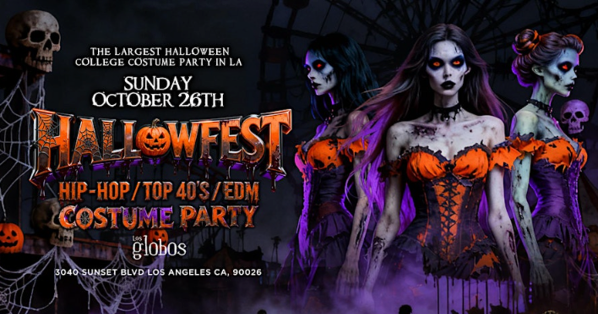 Hallowfest 2025 / College Halloween Costume Party @ Los Globos in