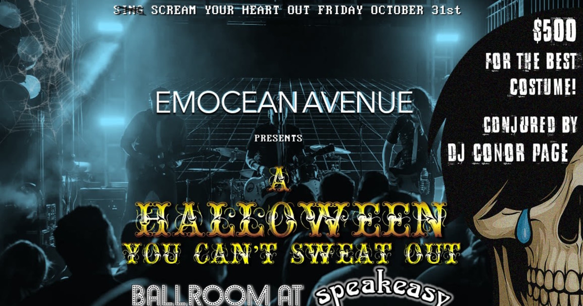 A Halloween You Can't Sweat Out - Emo Halloween Party in Austin at