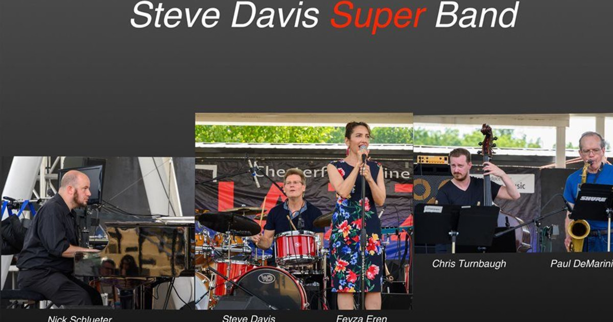 The Steve Davis Super Band with Feyza Eren in St Louis at Joe's Cafe