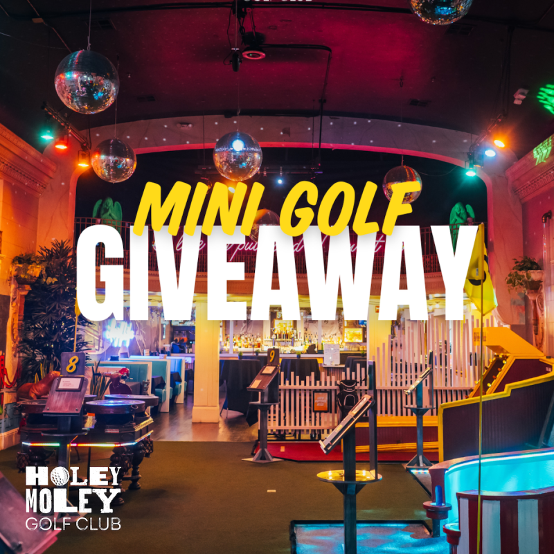 Fore The Win: Mini Golf Giveaway in Denver at Holey Moley Golf Club