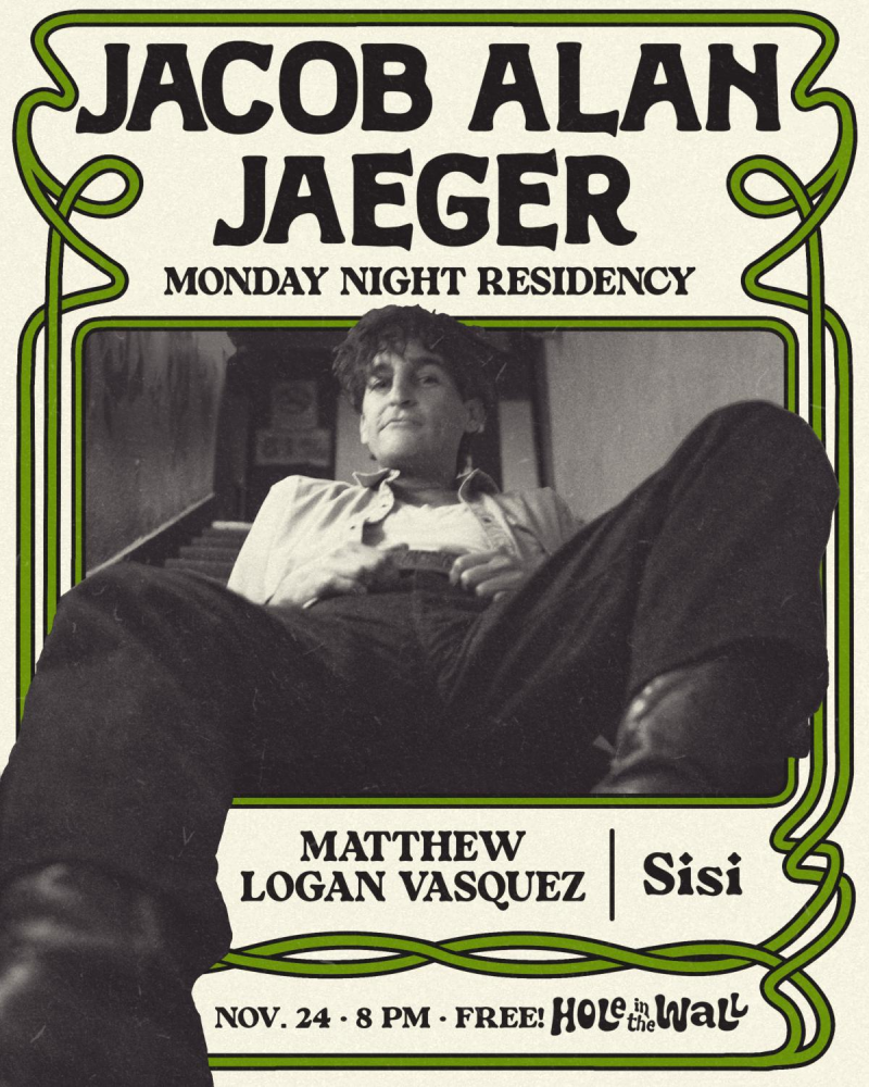 Mondays with Jacob Alan Jaeger in Austin at Hole in the Wall