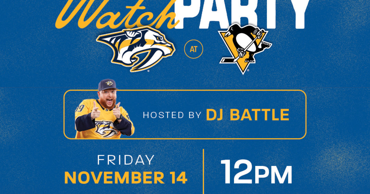 Nashville Predators Global Series Watch Party, Presented By