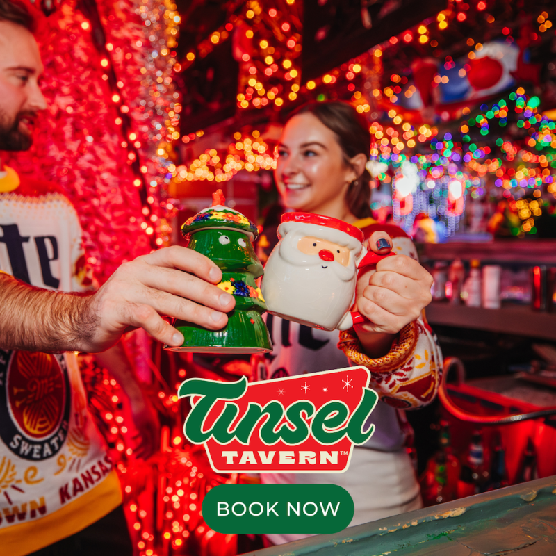 Tinsel Tavern Giveaway! in Kansas City at KC Live!