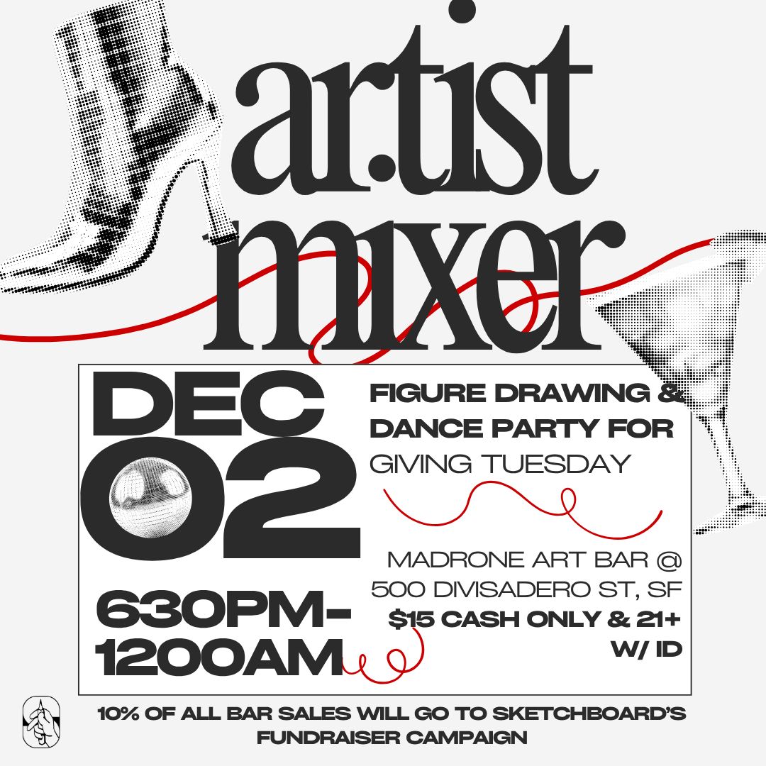 Figure Drawing & Dance Party in San Francisco at Madrone Art Bar