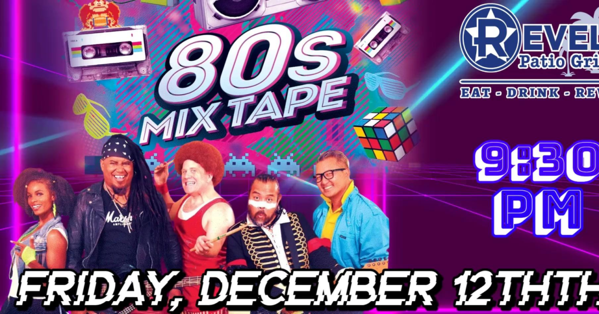 80's Mix Tape - DFW 80s Party Band in Frisco at The Revel Patio Grill