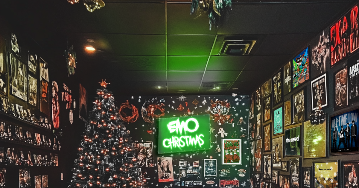 Emo Christmas in Chicago at Everything Bar