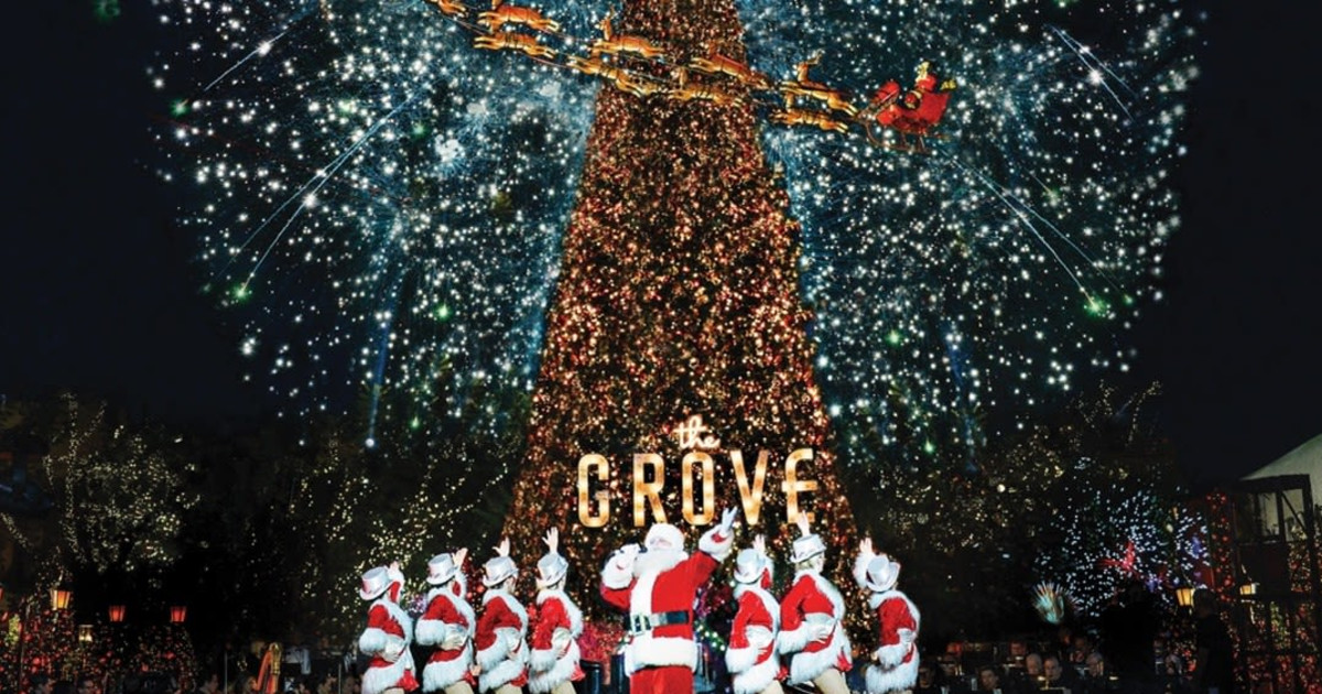 CHRISTMAS AT THE GROVE: 24TH ANNUAL TREE LIGHTING CELEBRATION