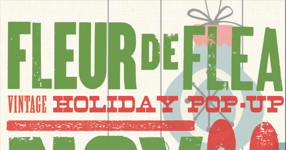 Fleur de Flea Vintage Holiday Pop-Up in Louisville at Germantown