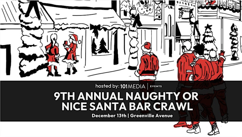 Naughty or Nice Santa Bar Crawl in Dallas at Stan's Blue Note