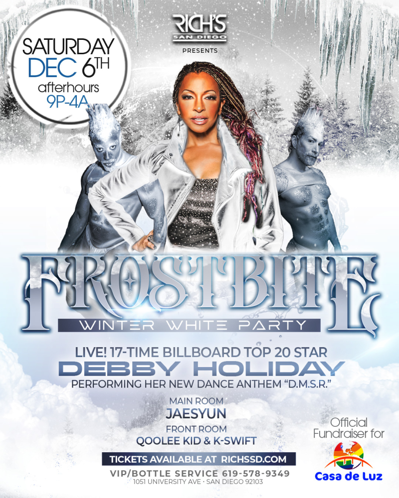 Frost Bite: Winter White Party! in San Diego at Rich's