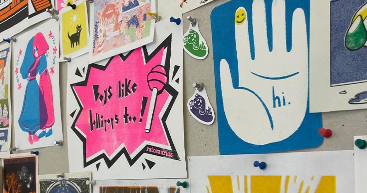 Risograph Workshop in San Francisco at California College of the