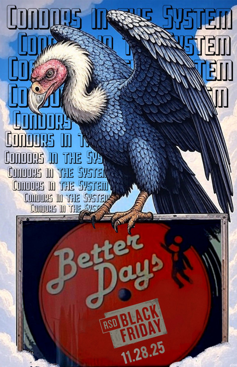 Condors in the System in-store Record store day Black Friday in