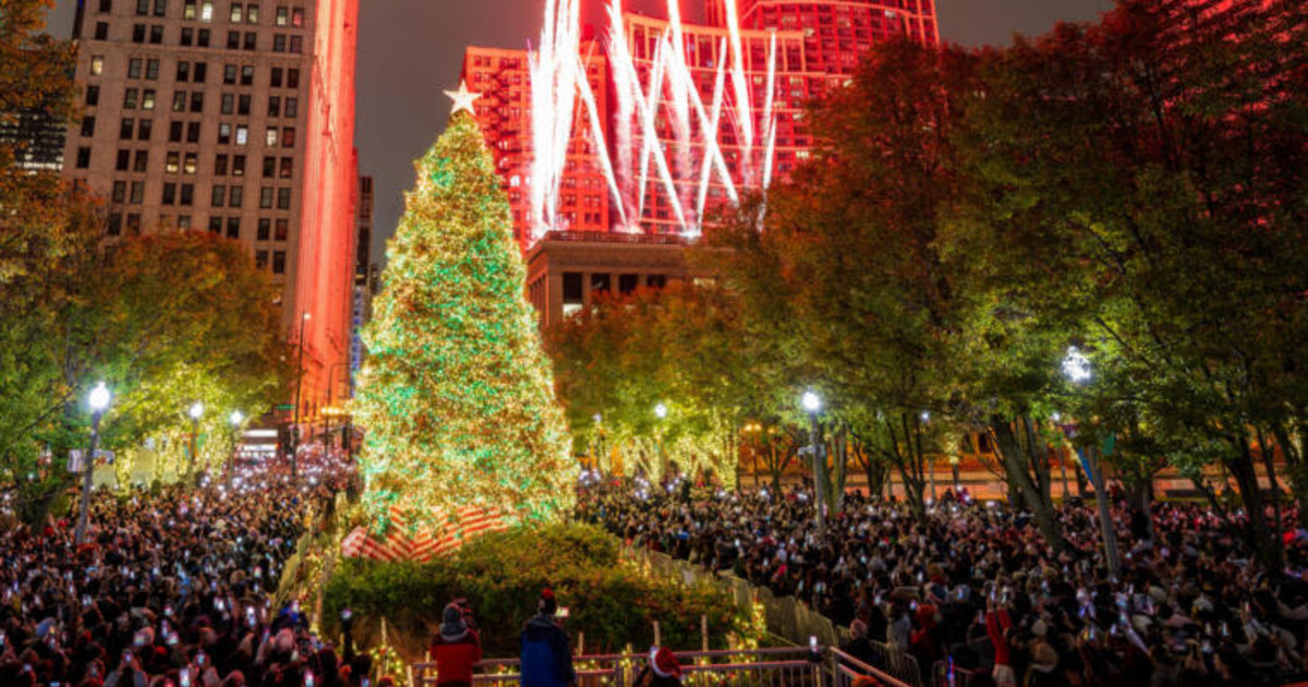 City of Chicago Christmas Tree Lighting Ceremony 2025 in Chicago