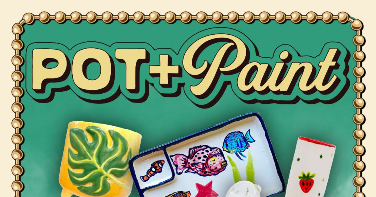 POT & Paint in Los Angeles at POT Studio