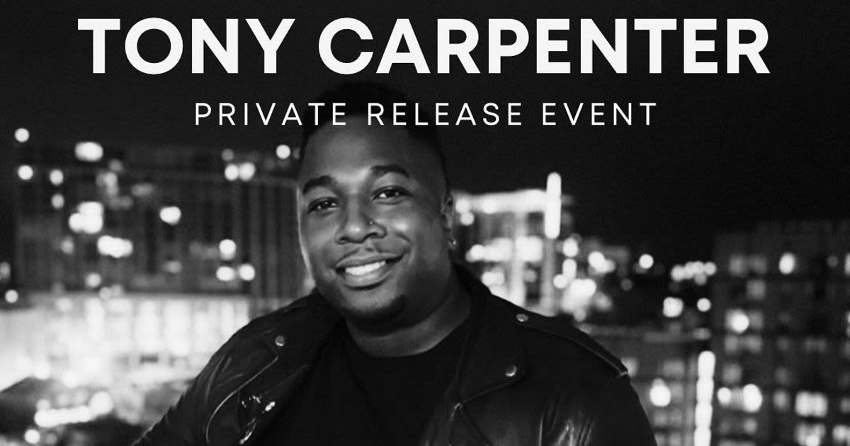 Tony Carpenter Private Release Event in Nashville at The Vinyl