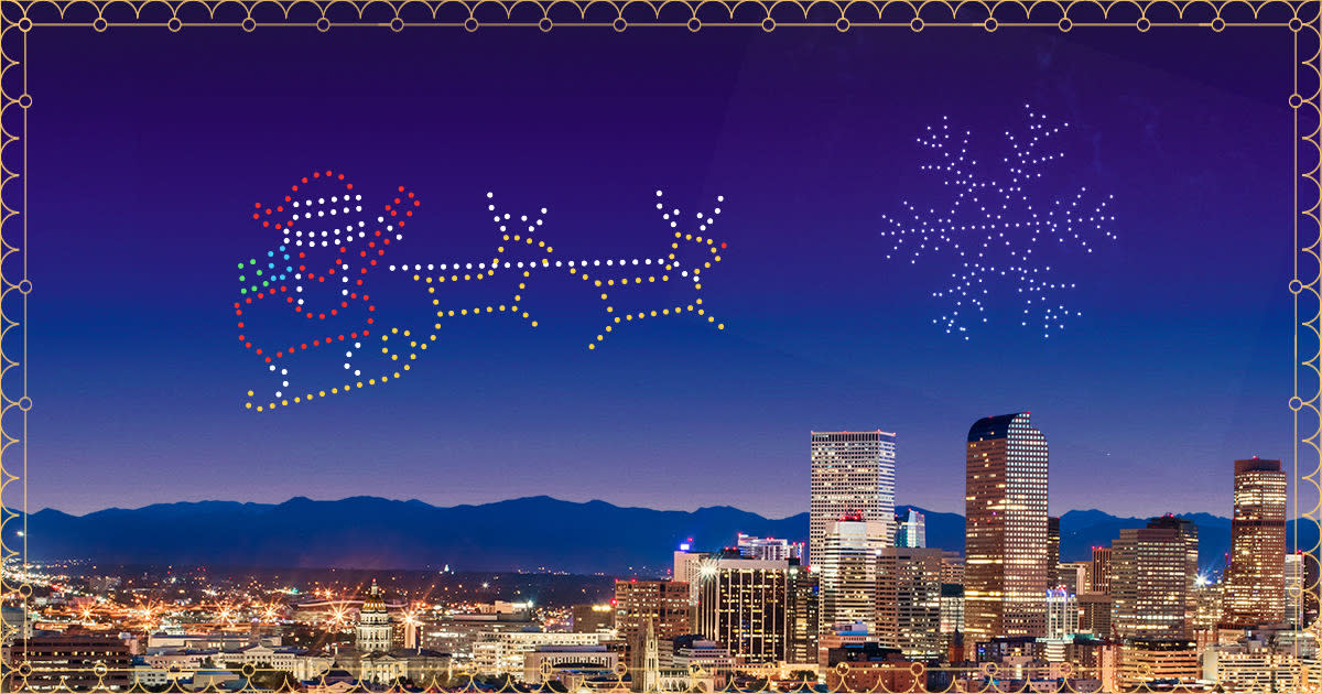 Mile High Drone Show in Denver at Auraria Campus