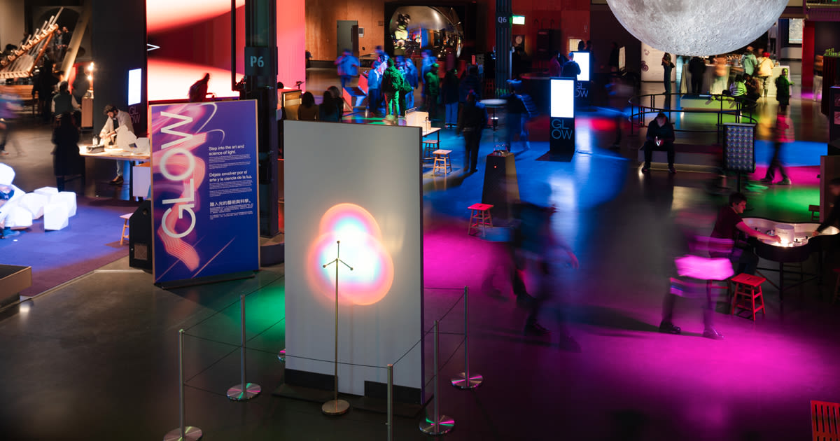 Glow in San Francisco at Exploratorium