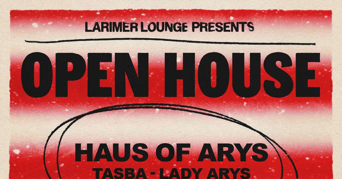 Open House Feat. Tasba, Lady Arys, Tom Evans + Deep Blue in Denver