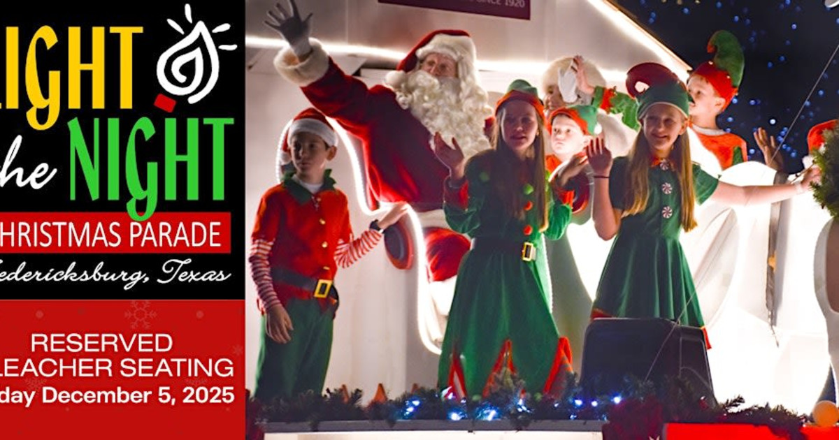 2025 Light The Night Christmas Parade in Fredericksburg at